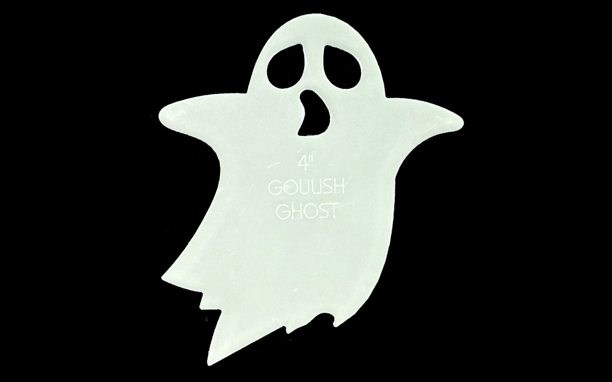 A ghoulish ghost sewing/craft template – Kallosphere Creative