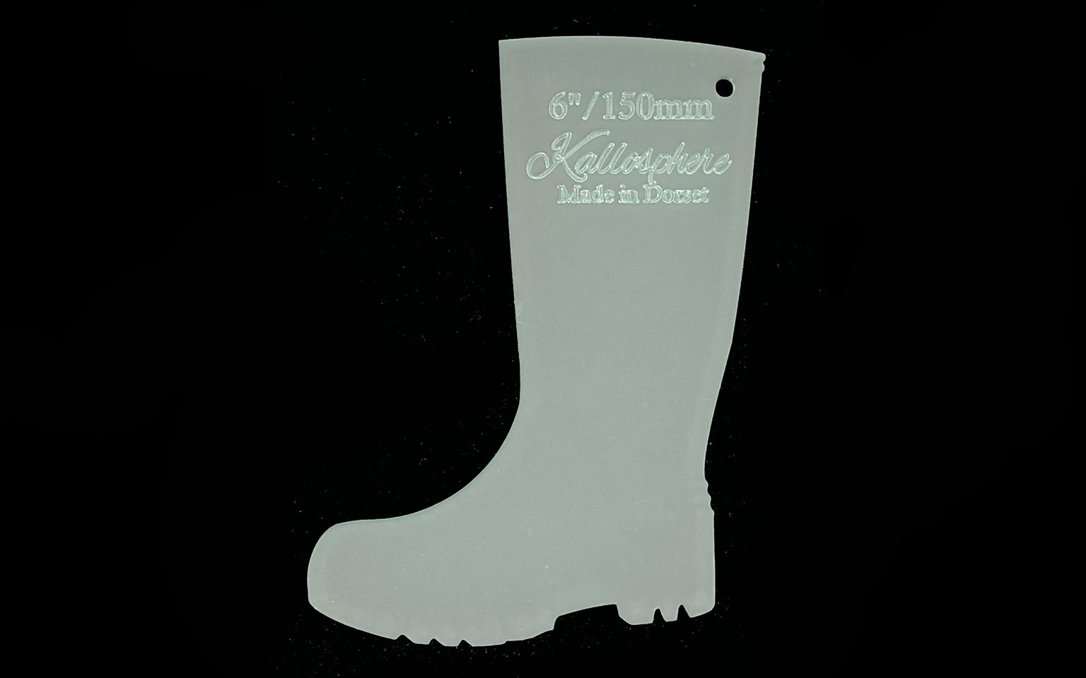A welly boot Acrylic Templates | Kallosphere – Kallosphere Creative
