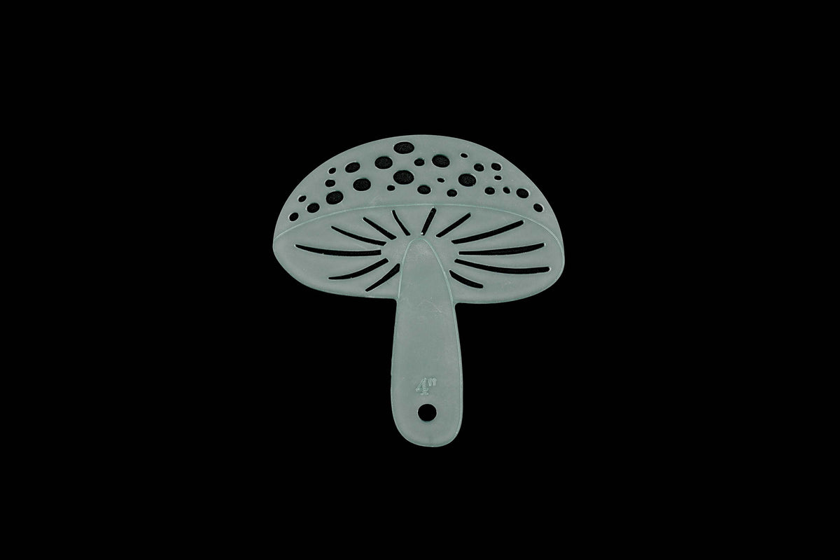 A forest toadstool acrylic sewing/craft template – Kallosphere Creative