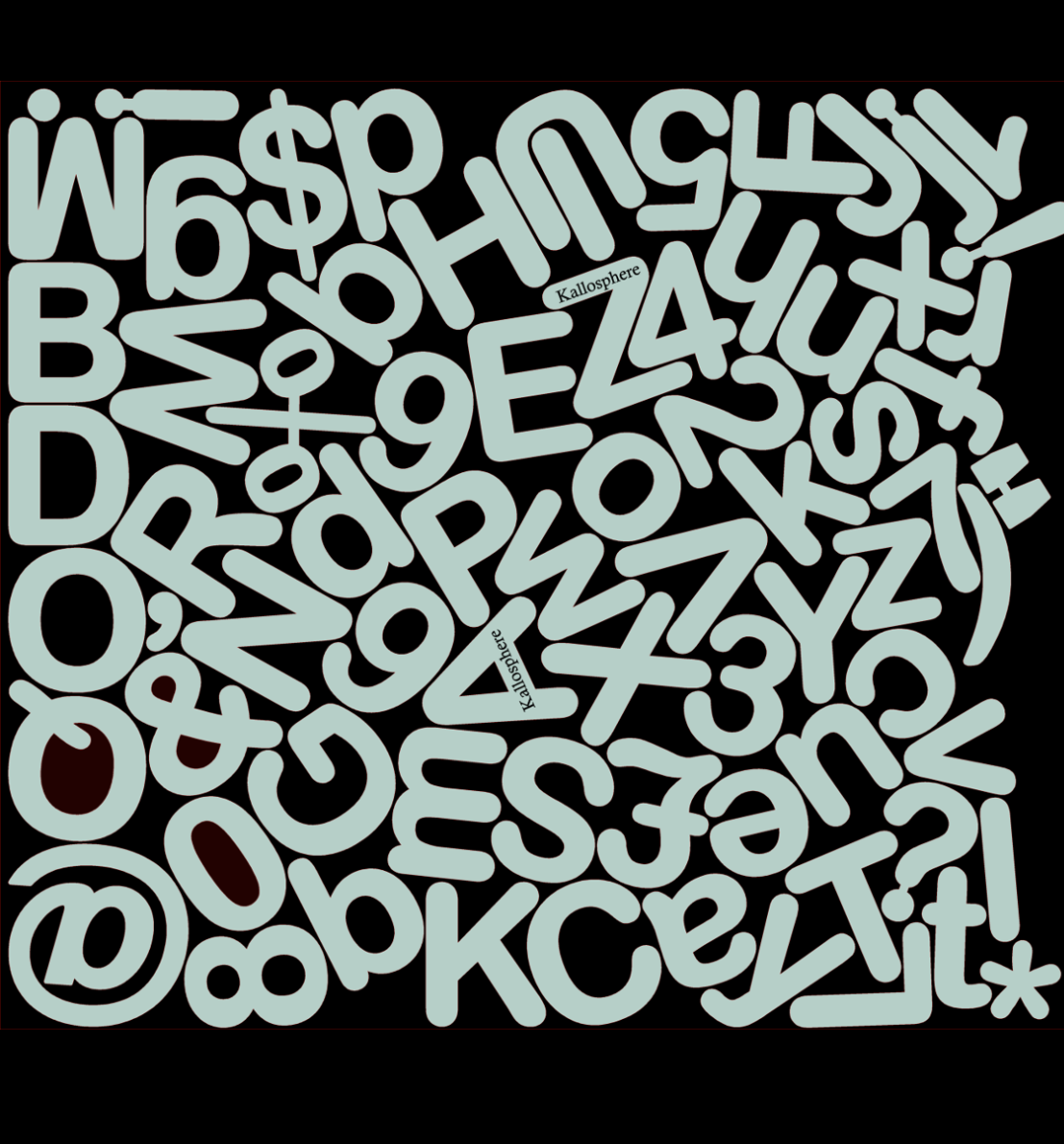 Curved Appliqué Letters And Symbols Sewing/Craft Templates ...